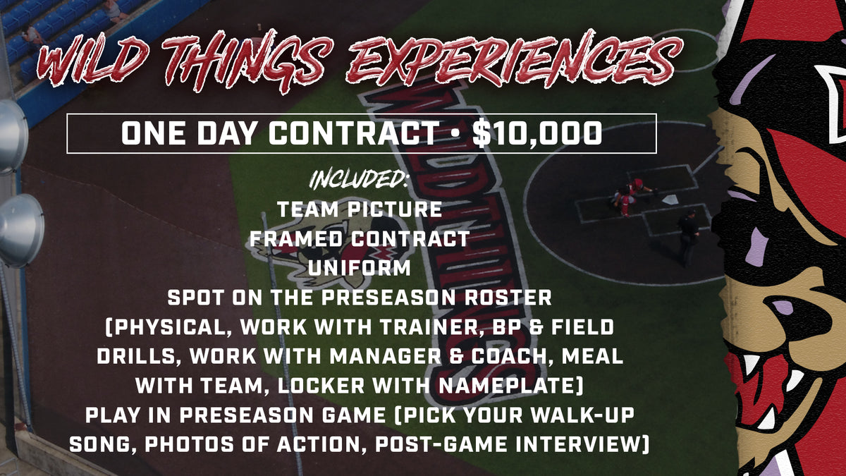 One Day Contract – Washington Wild Things Merchandise
